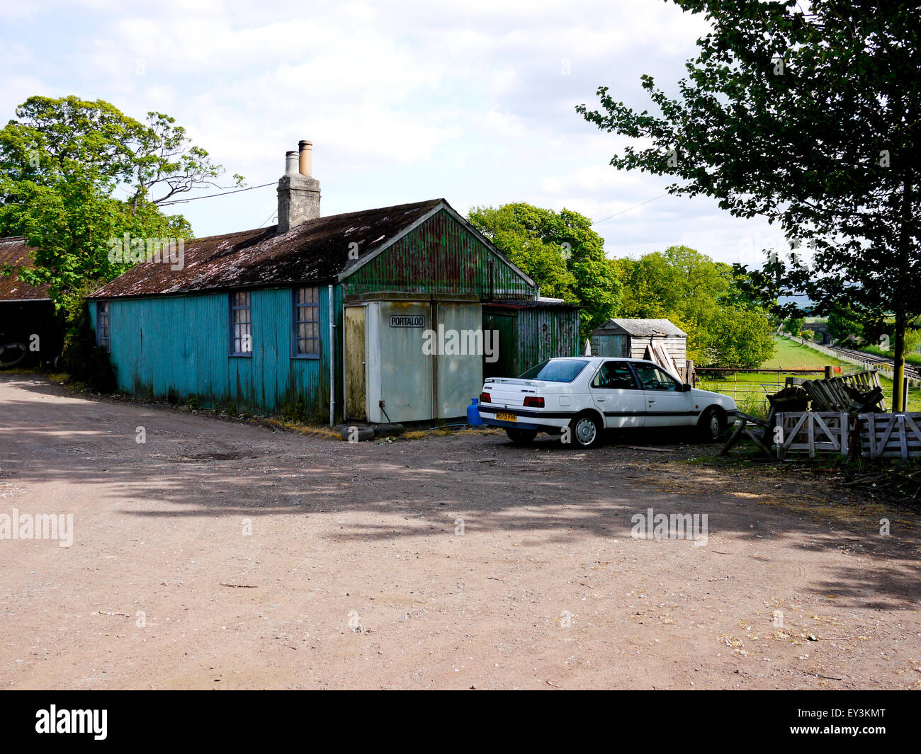 1940s farm labourers cottage, Turnhouse, Edinburgh, Scotland,UK Stock ...