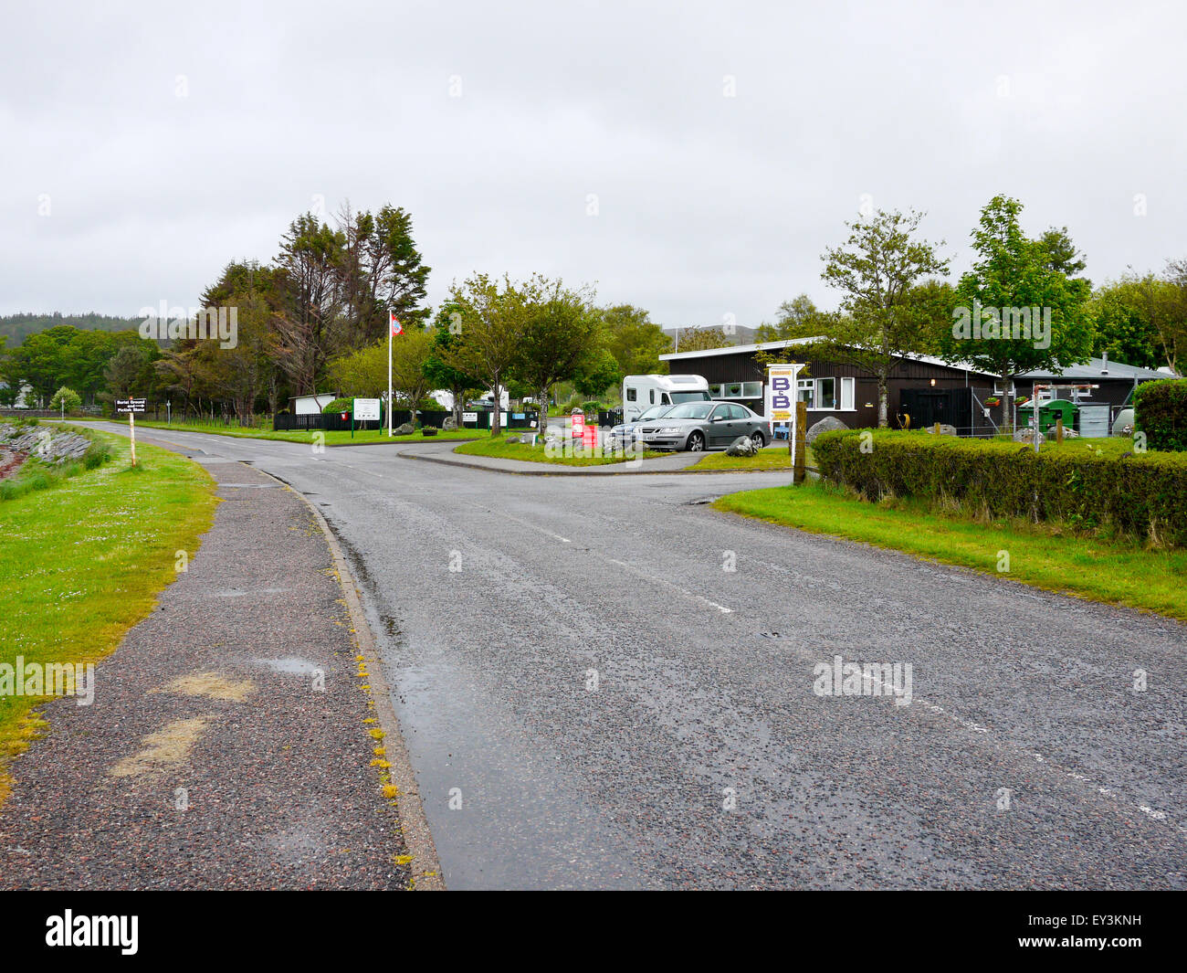 Poolewe campsite hi-res stock photography and images - Alamy