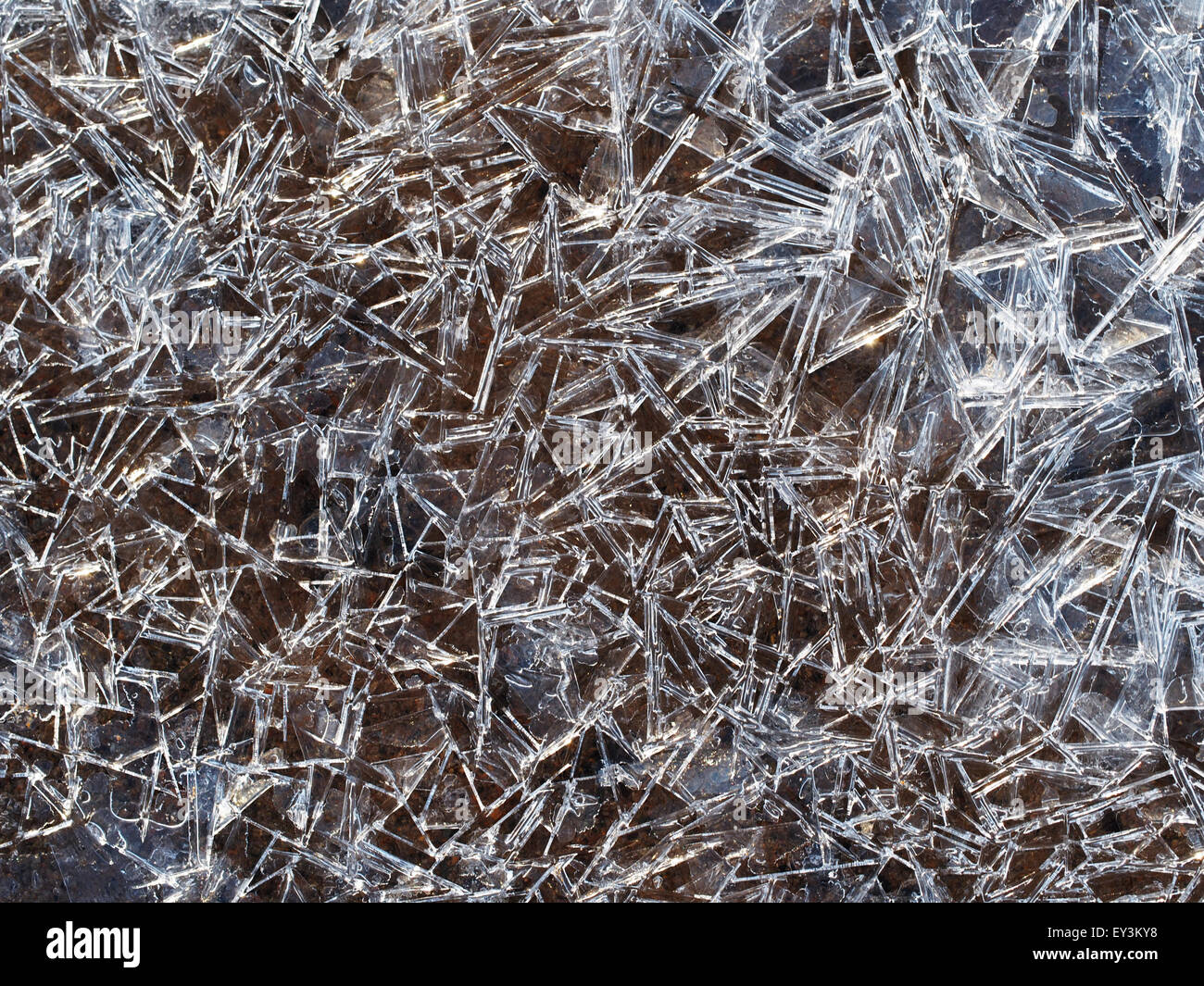 ice in fractures. background Stock Photo - Alamy