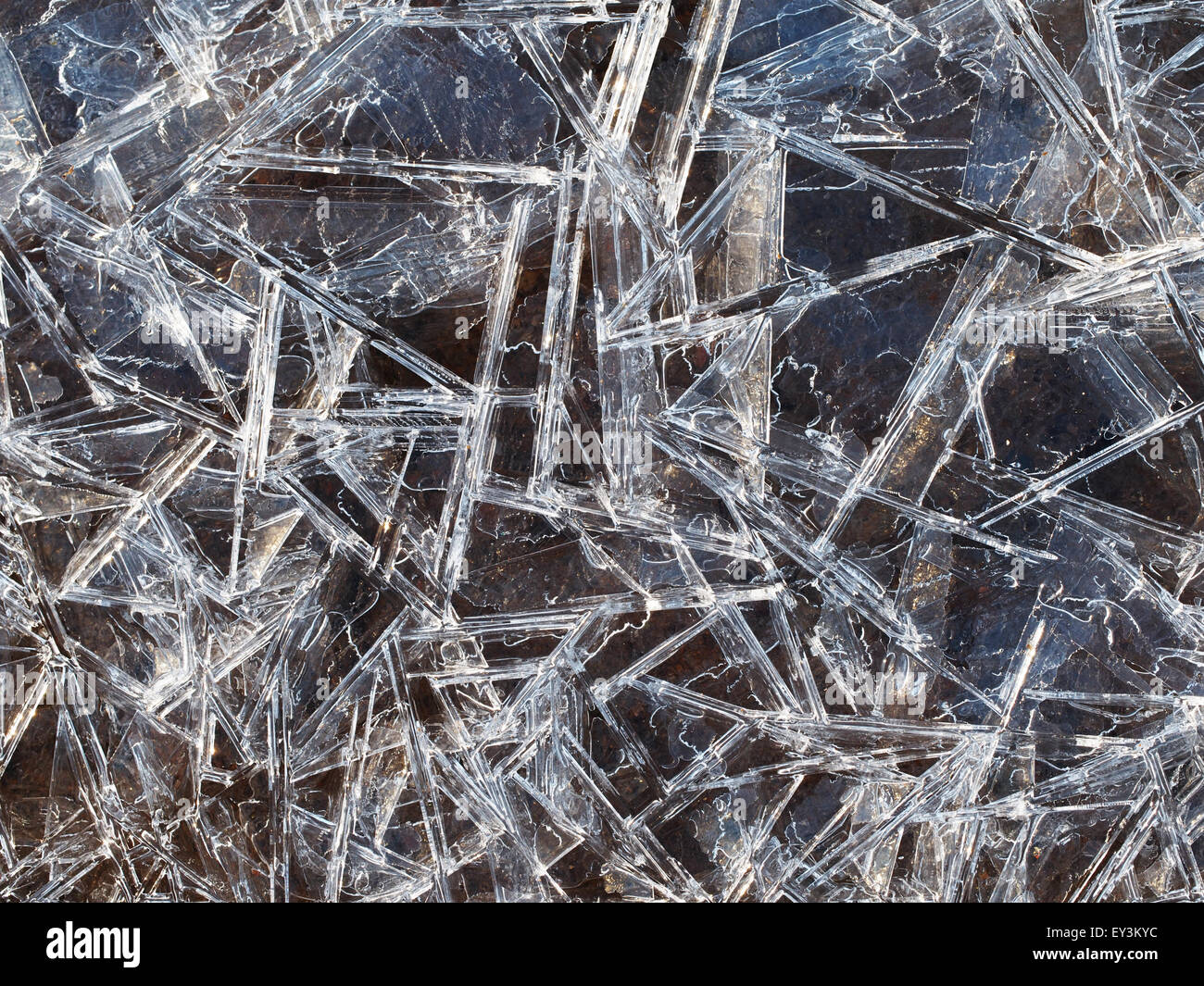 ice in fractures. background Stock Photo - Alamy