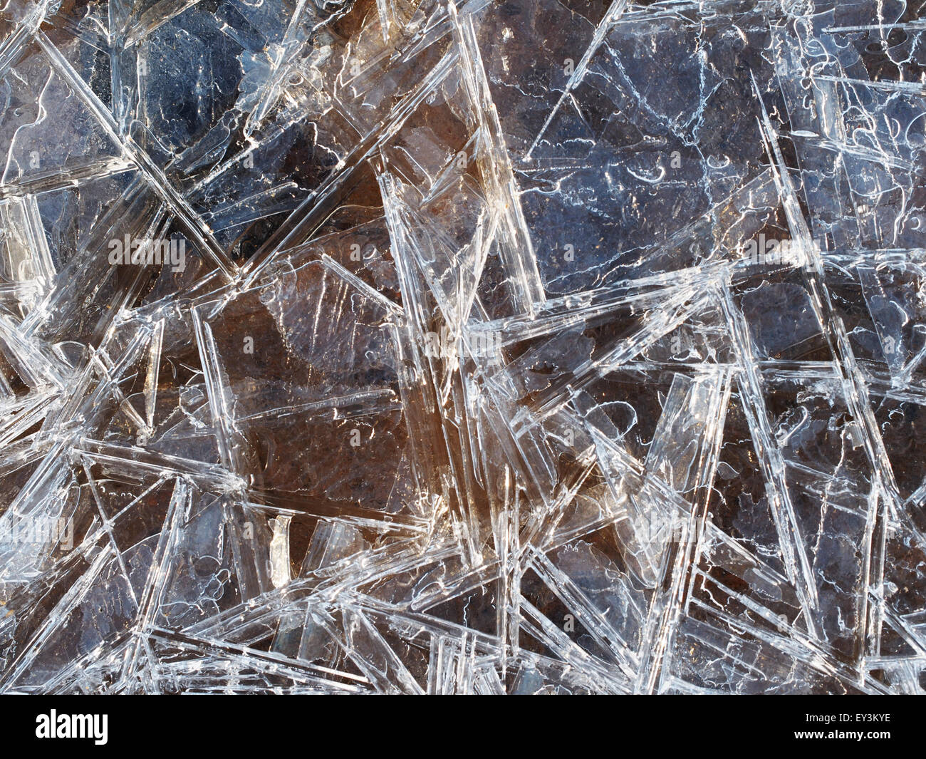 ice in fractures. background Stock Photo - Alamy