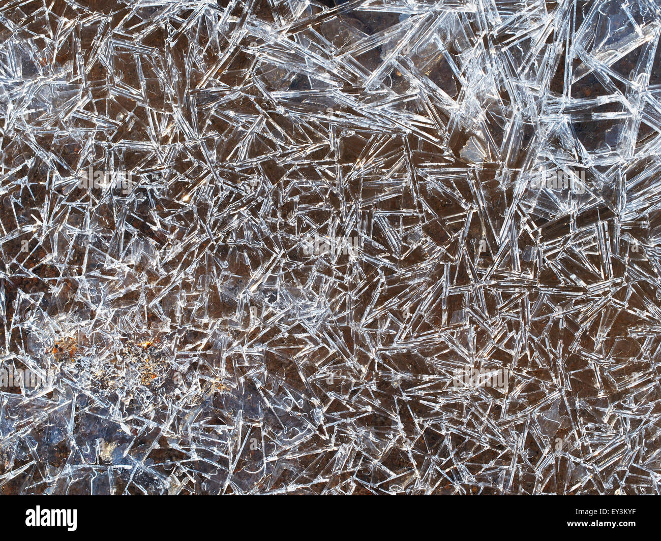 ice in fractures. background Stock Photo - Alamy