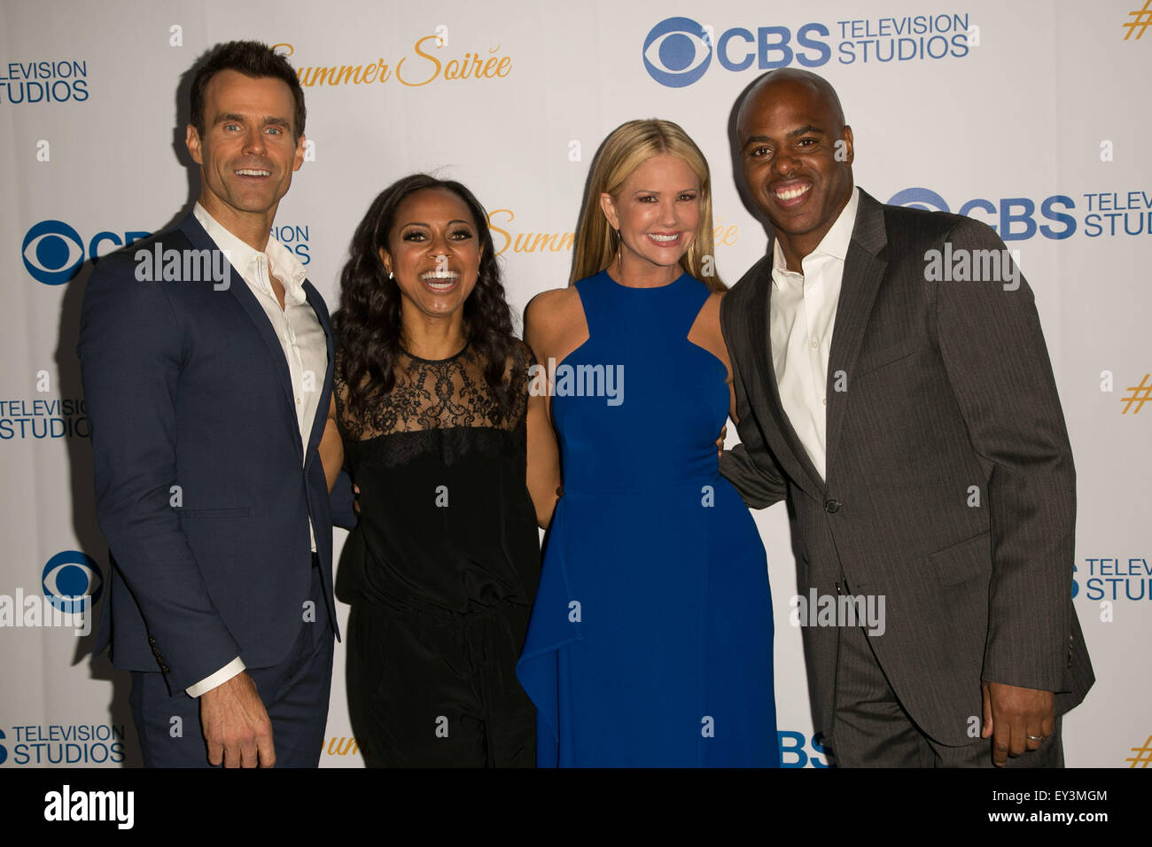 Celebrities attend the 3rd Annual CBS Television Studios Rooftop Summer ...