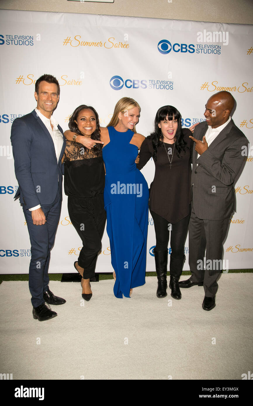 Celebrities attend the 3rd Annual CBS Television Studios Rooftop Summer ...