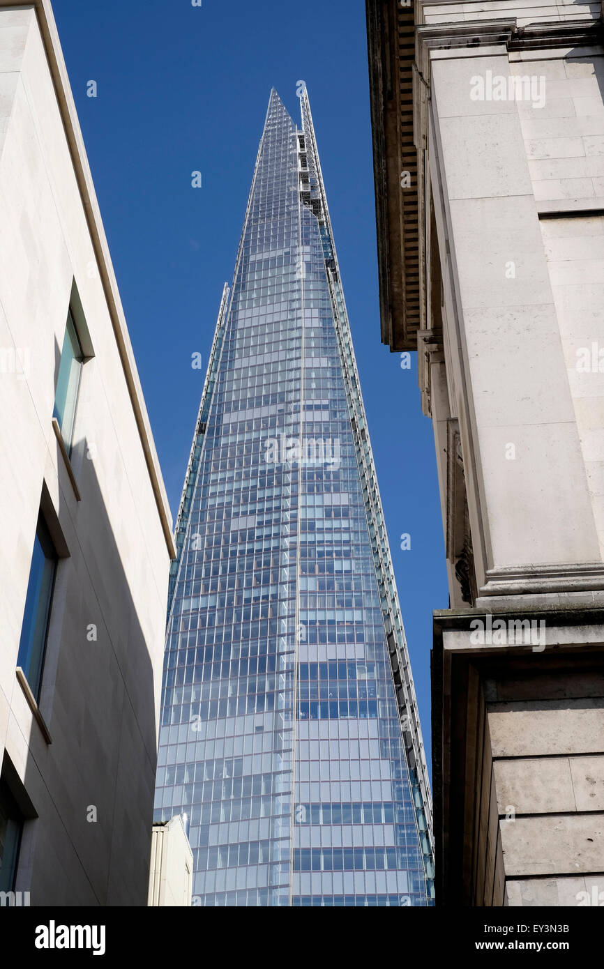 A close-up view of the Shard of glass Stock Photo - Alamy
