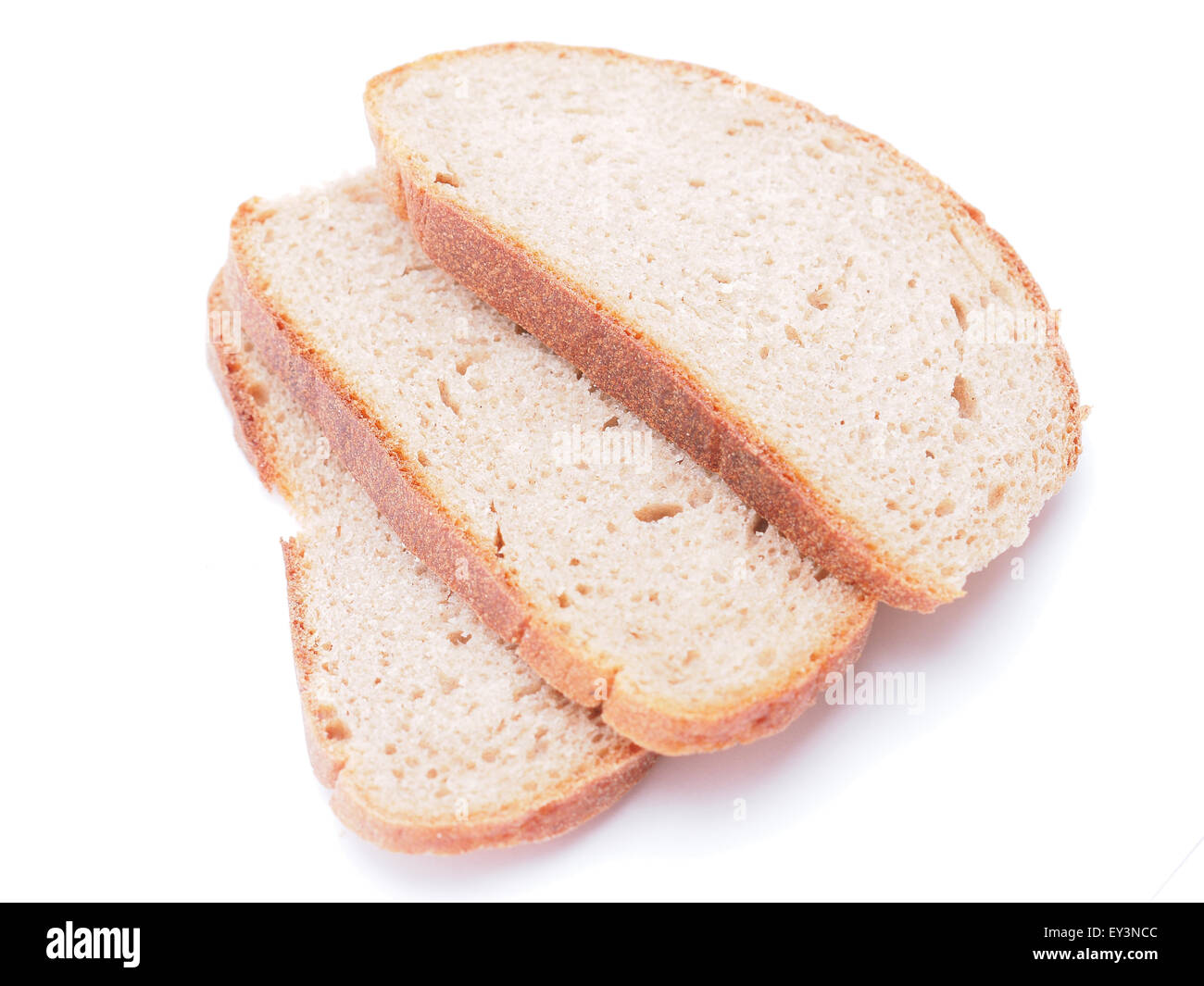 bread on a white background Stock Photo - Alamy