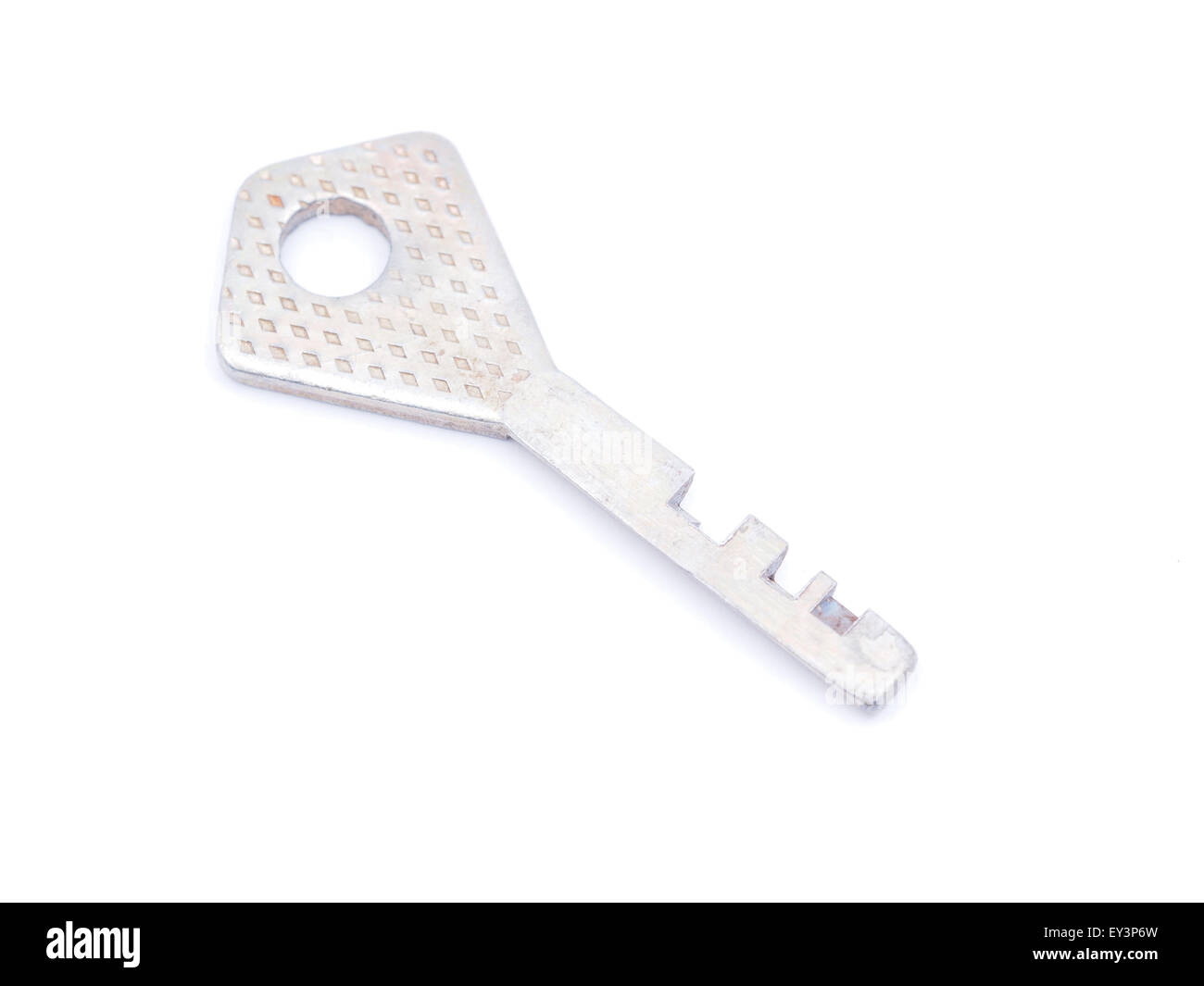 key on white background Stock Photo - Alamy