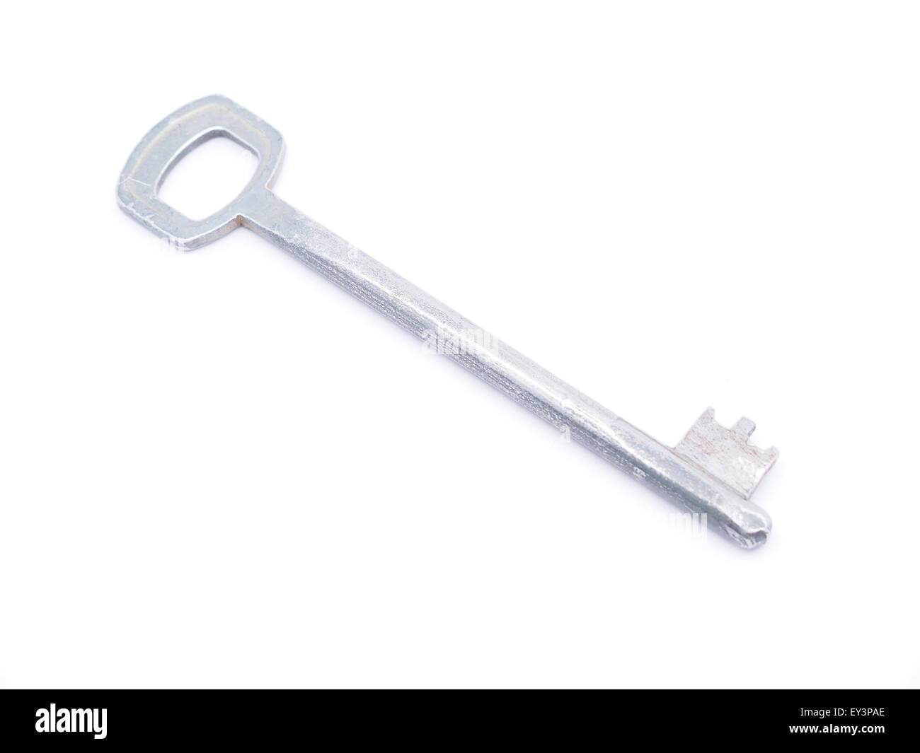 key on white background Stock Photo - Alamy