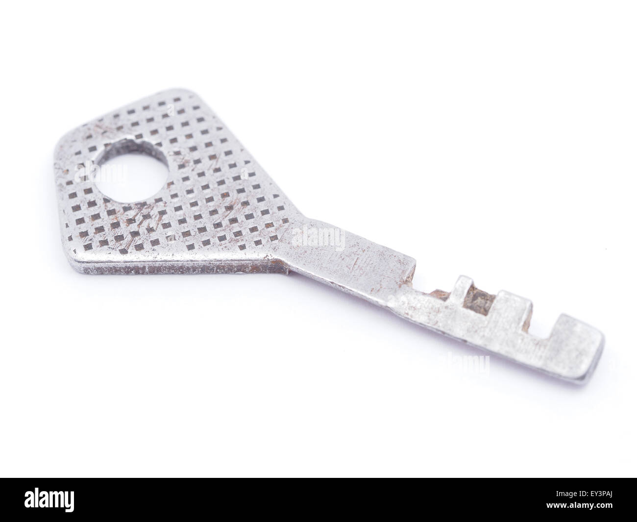 key on white background Stock Photo - Alamy