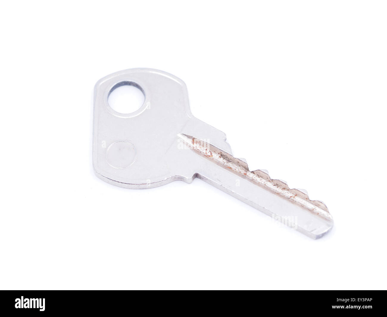 key on white background Stock Photo - Alamy