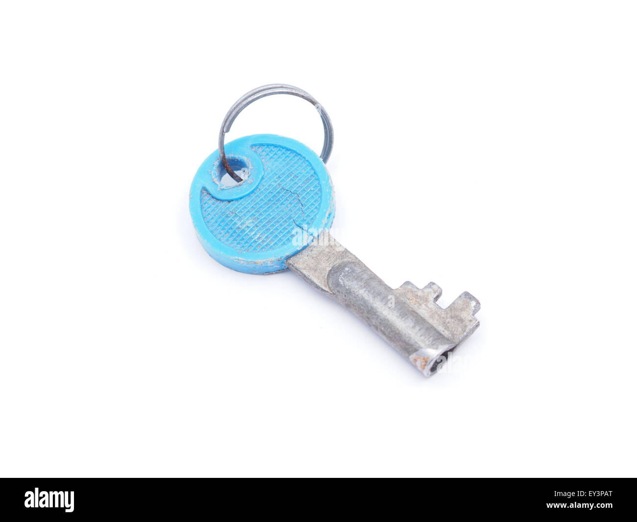 key on white background Stock Photo - Alamy