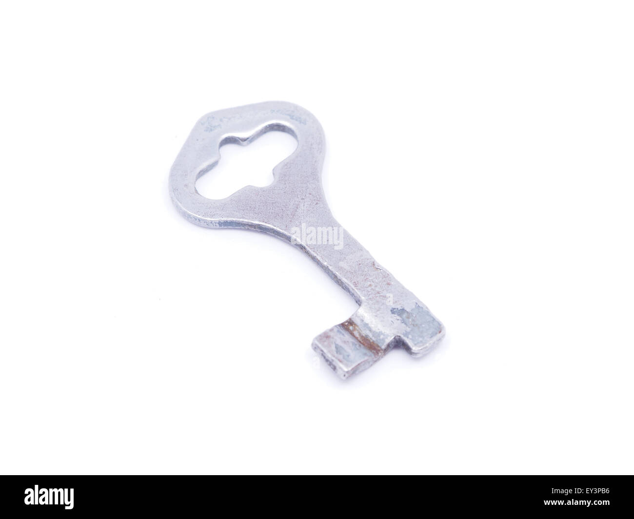 key on white background Stock Photo - Alamy