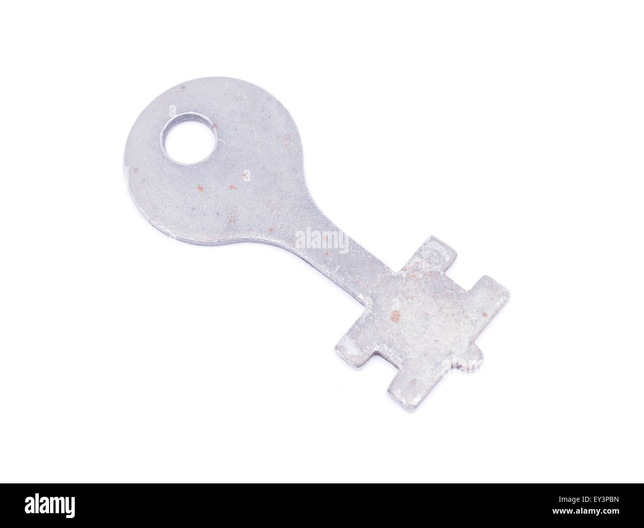 key on white background Stock Photo - Alamy