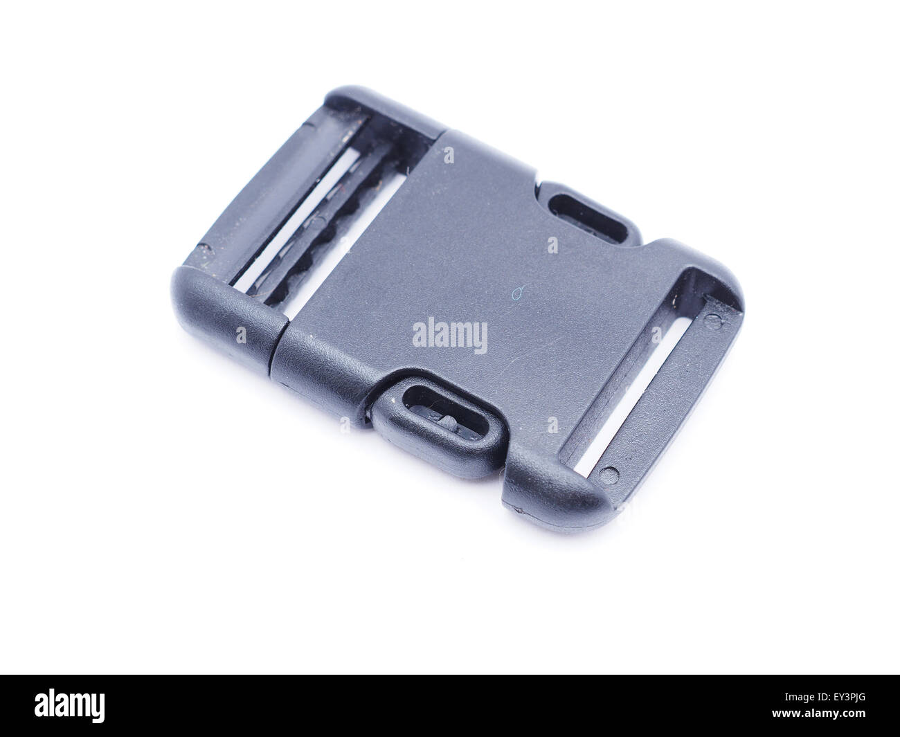 plastic buckle on a whita background Stock Photo - Alamy