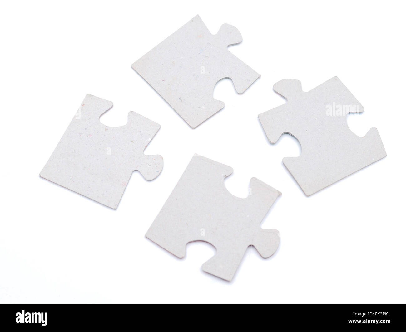 puzzle on white background Stock Photo - Alamy