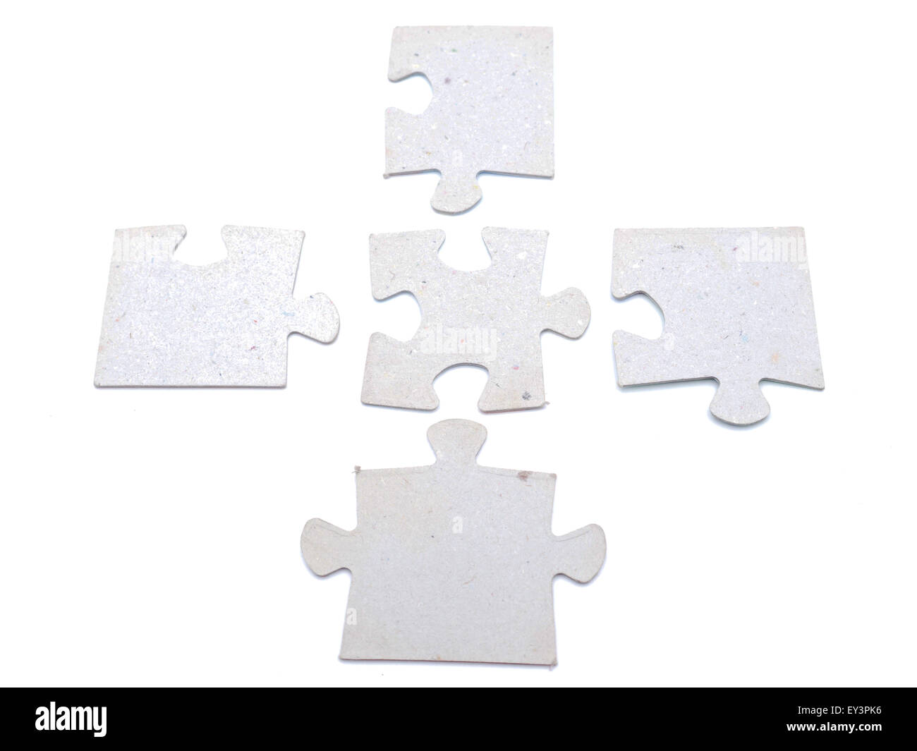 puzzle on white background Stock Photo - Alamy