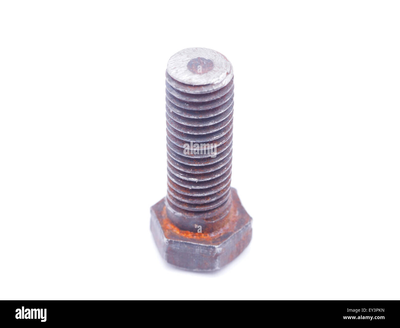bolt on a white background Stock Photo - Alamy