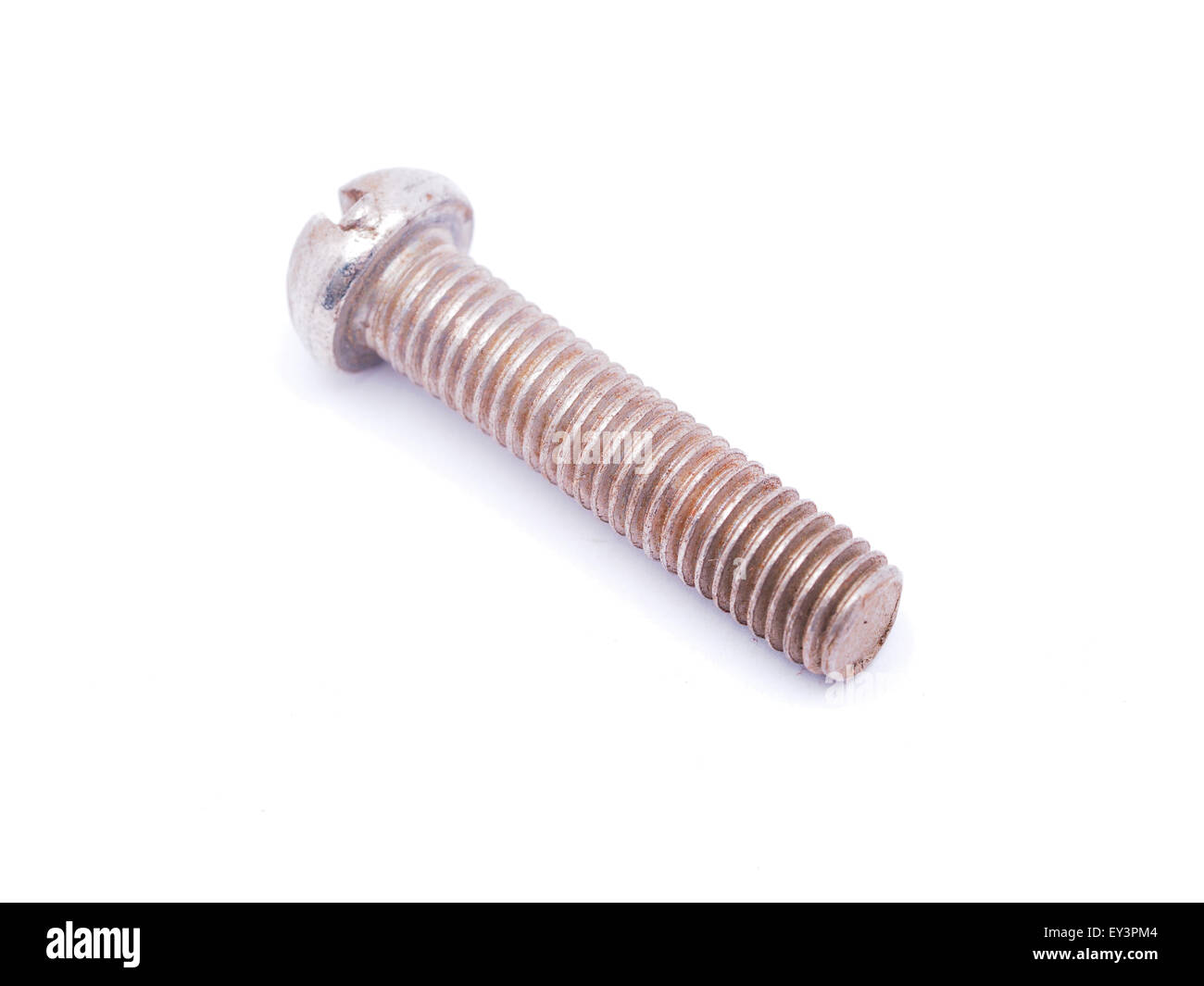 bolt on a white background Stock Photo - Alamy