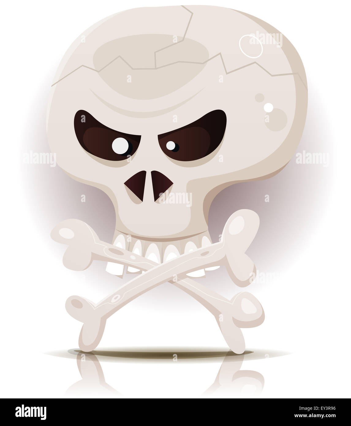 Skull and cross bones illustration hi-res stock photography and images ...