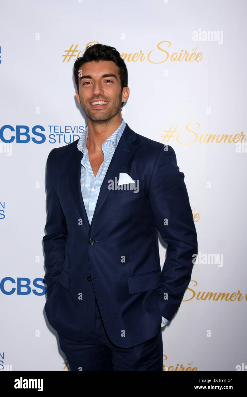 CBS Summer Soiree Featuring: Justin Baldoni Where: Los Angeles ...