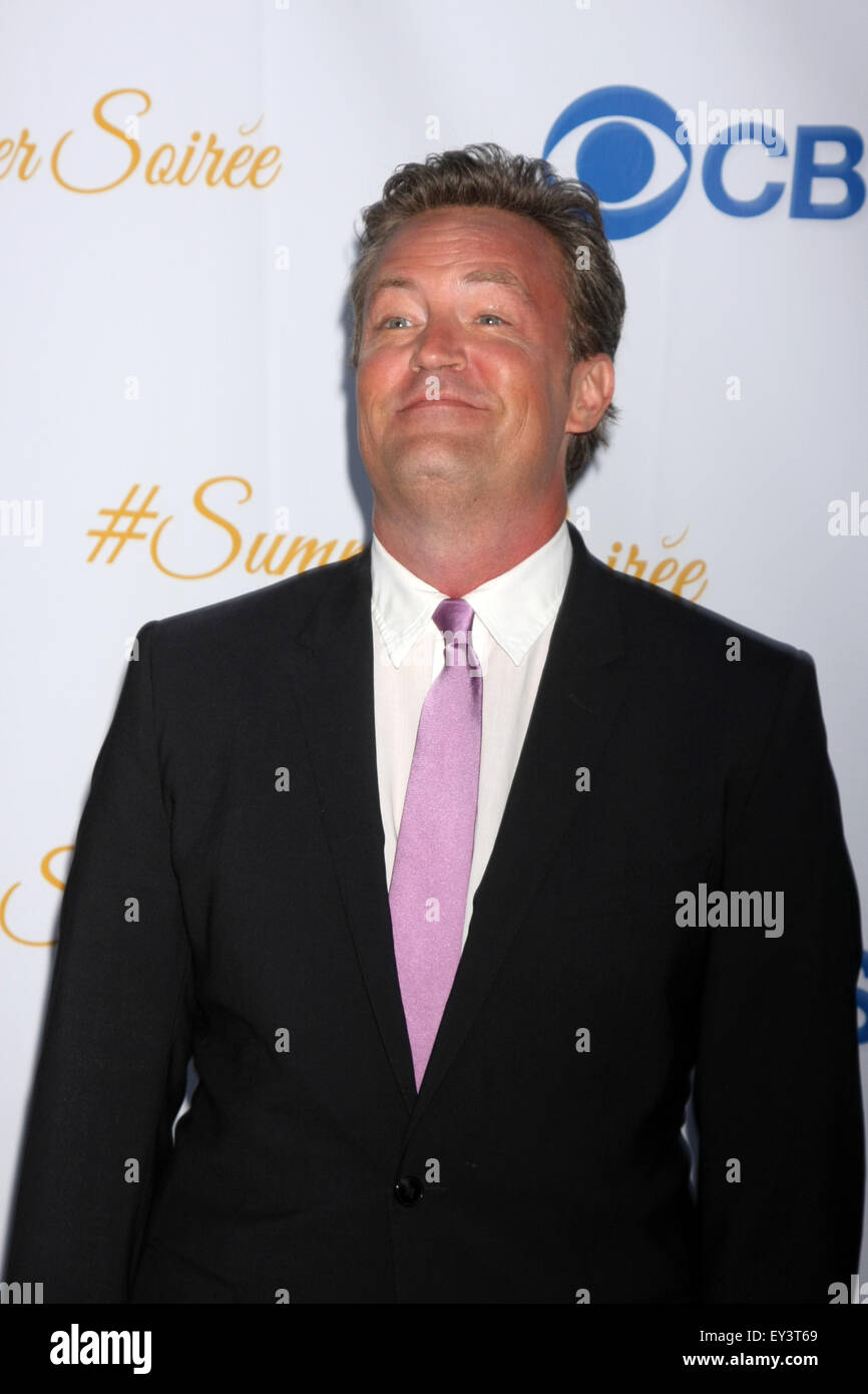 CBS Summer Soiree Featuring: Matthew Perry Where: Los Angeles ...
