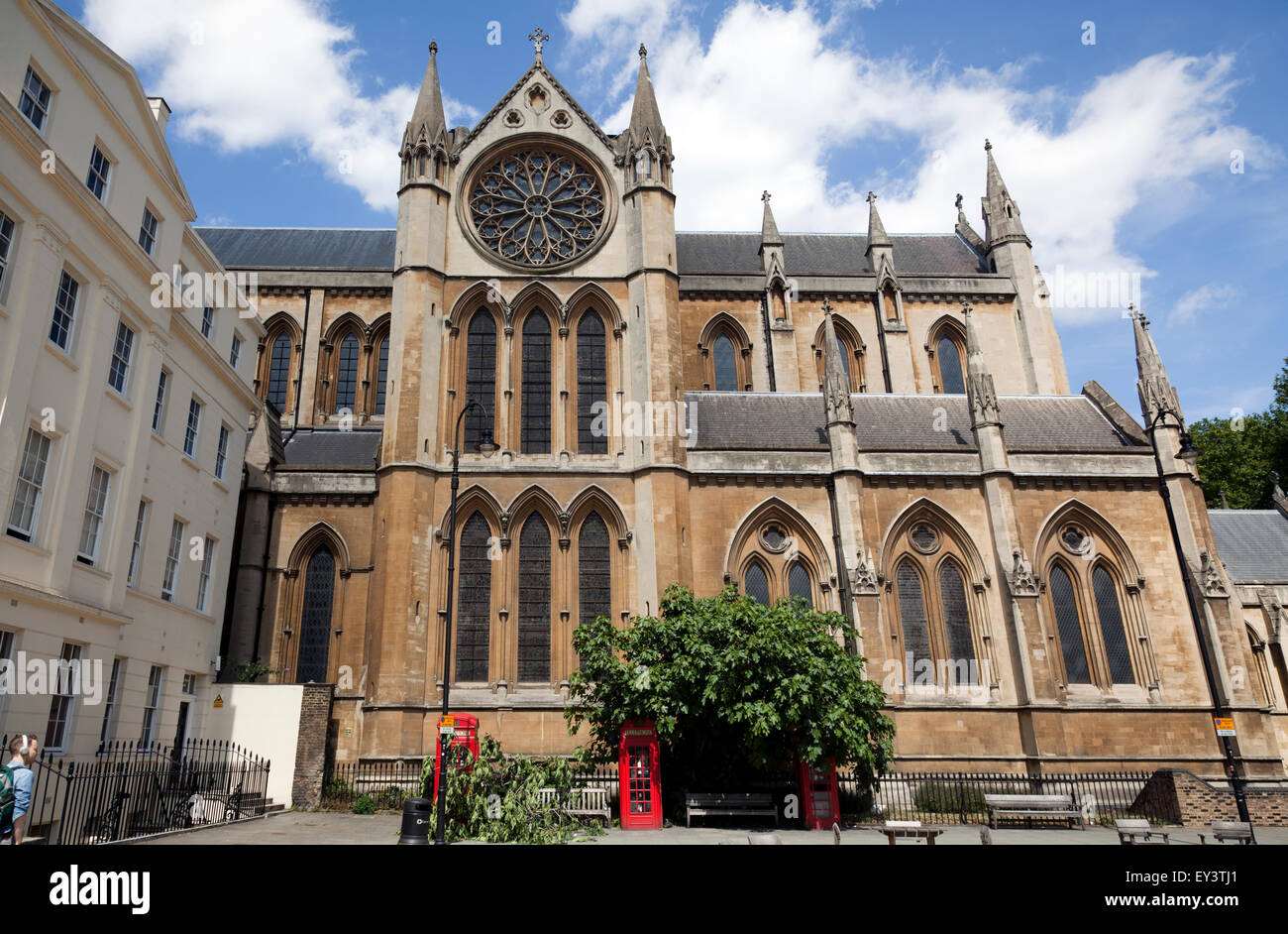 Church of the Christ King on Byng Place and Gordon Sqaure - London WC1 ...