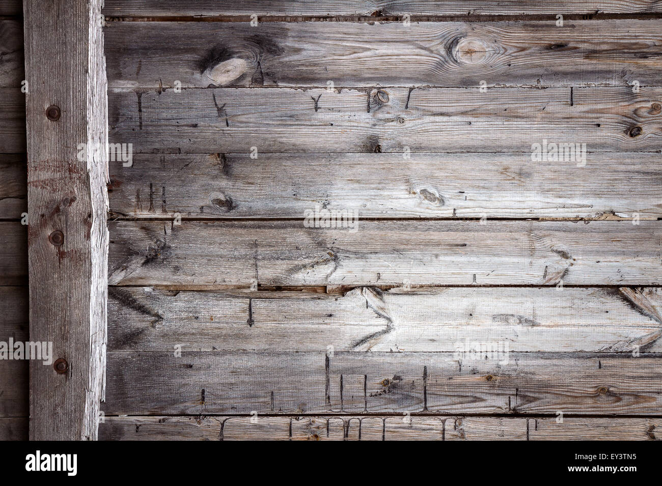 Close up shot of a wooden path texture Stock Photo - Alamy