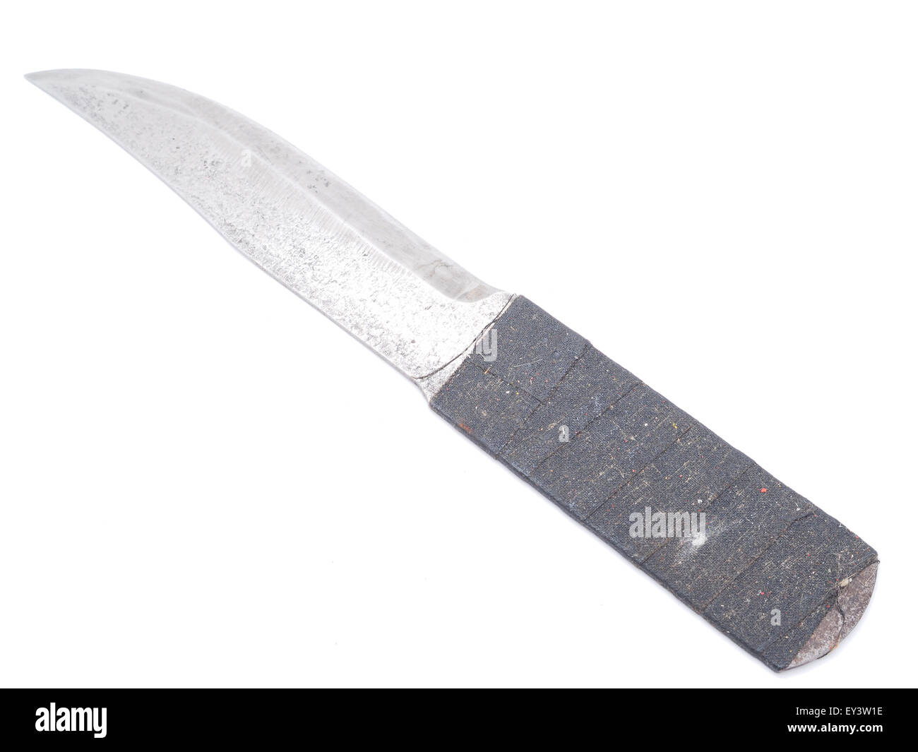 knife on a white background Stock Photo - Alamy