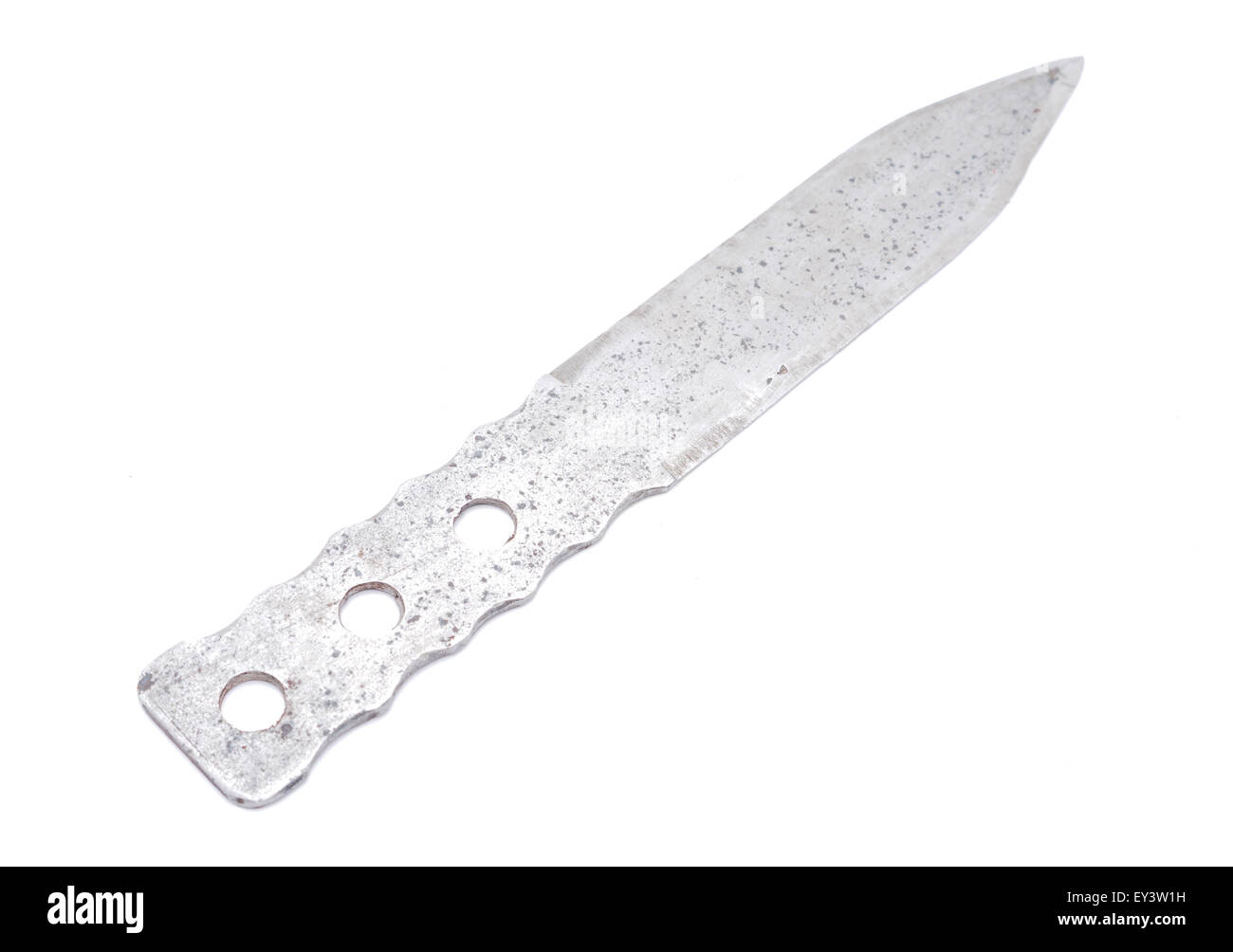 knife on a white background Stock Photo - Alamy