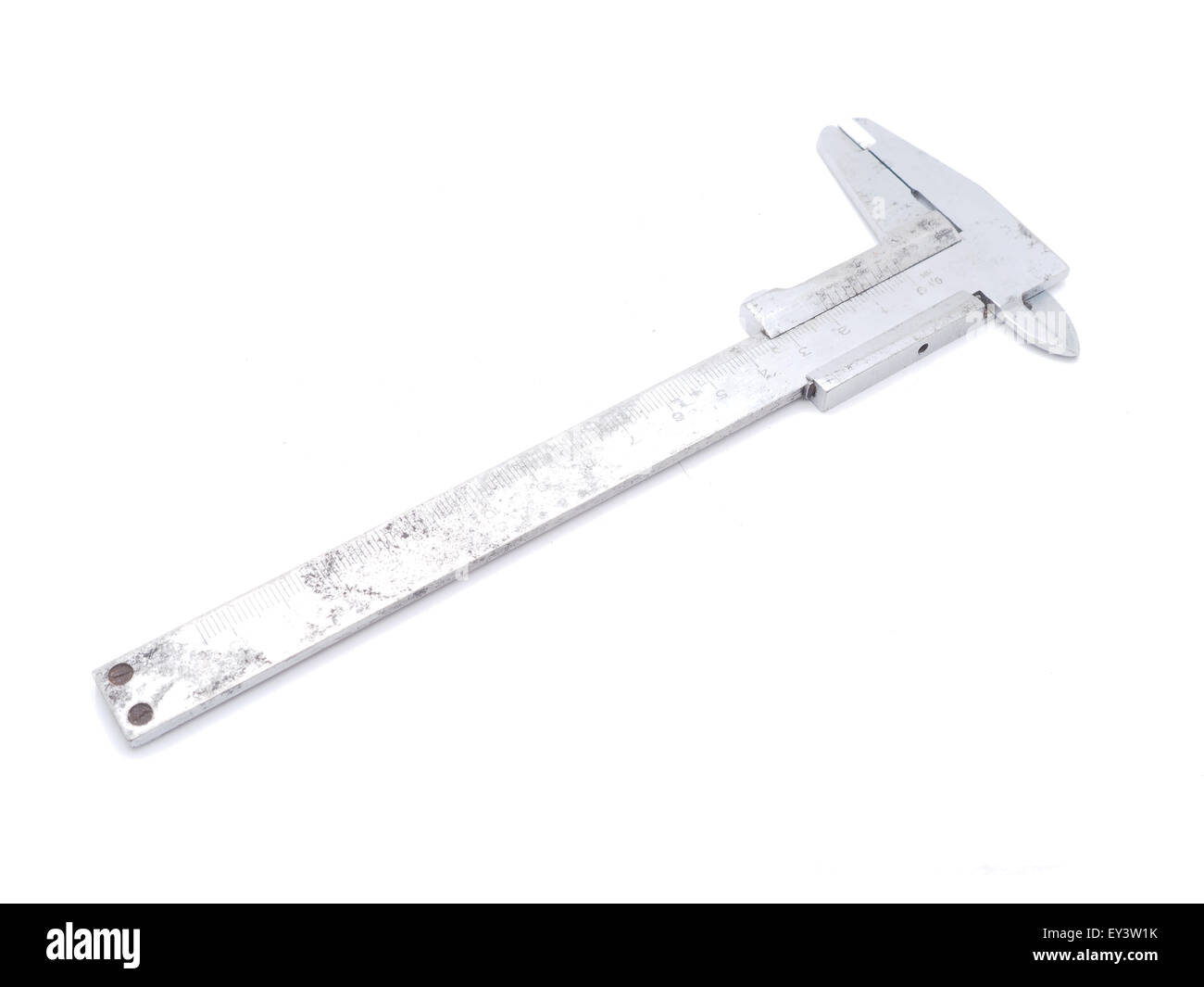 caliper on a white background Stock Photo - Alamy