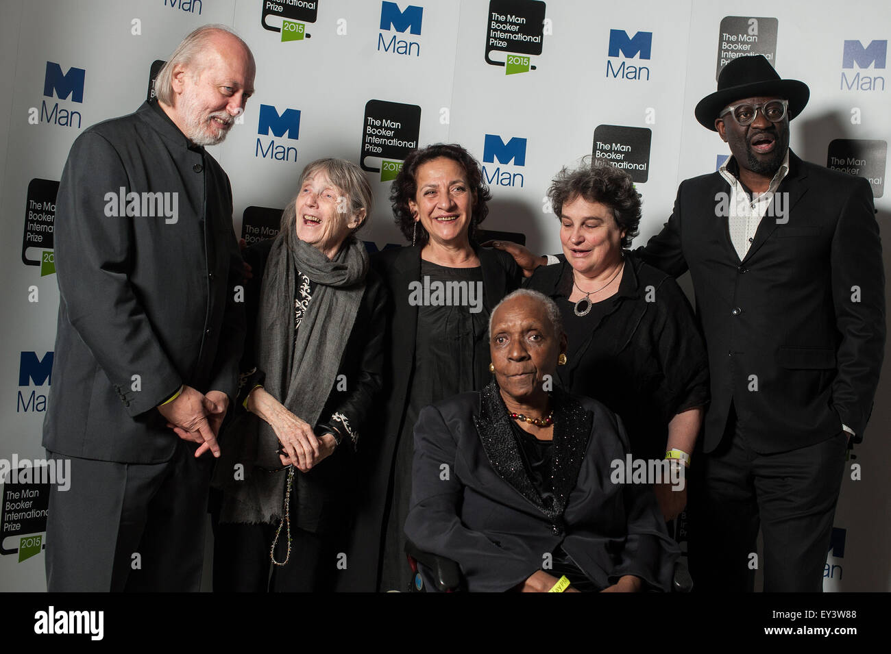 The 2015 Man Booker Prize Shortlisted Authros Photocall at the Victoria ...