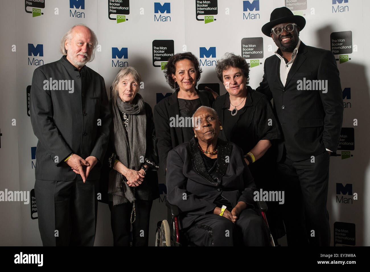 The 2015 Man Booker Prize Shortlisted Authros Photocall at the Victoria ...