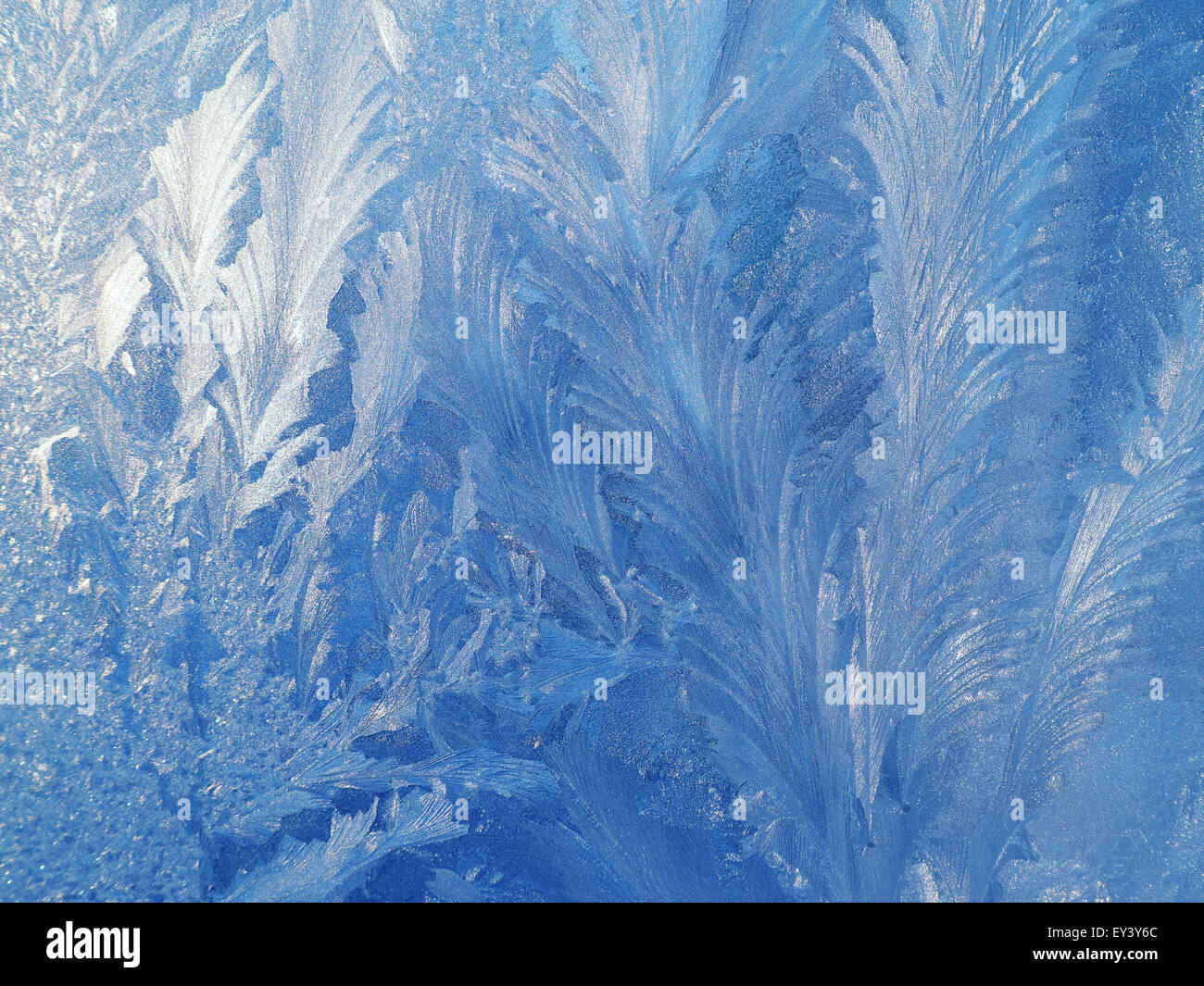 frost patterns on glass Stock Photo - Alamy