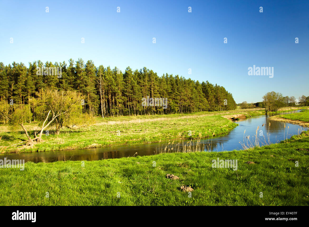 a small river Stock Photo - Alamy