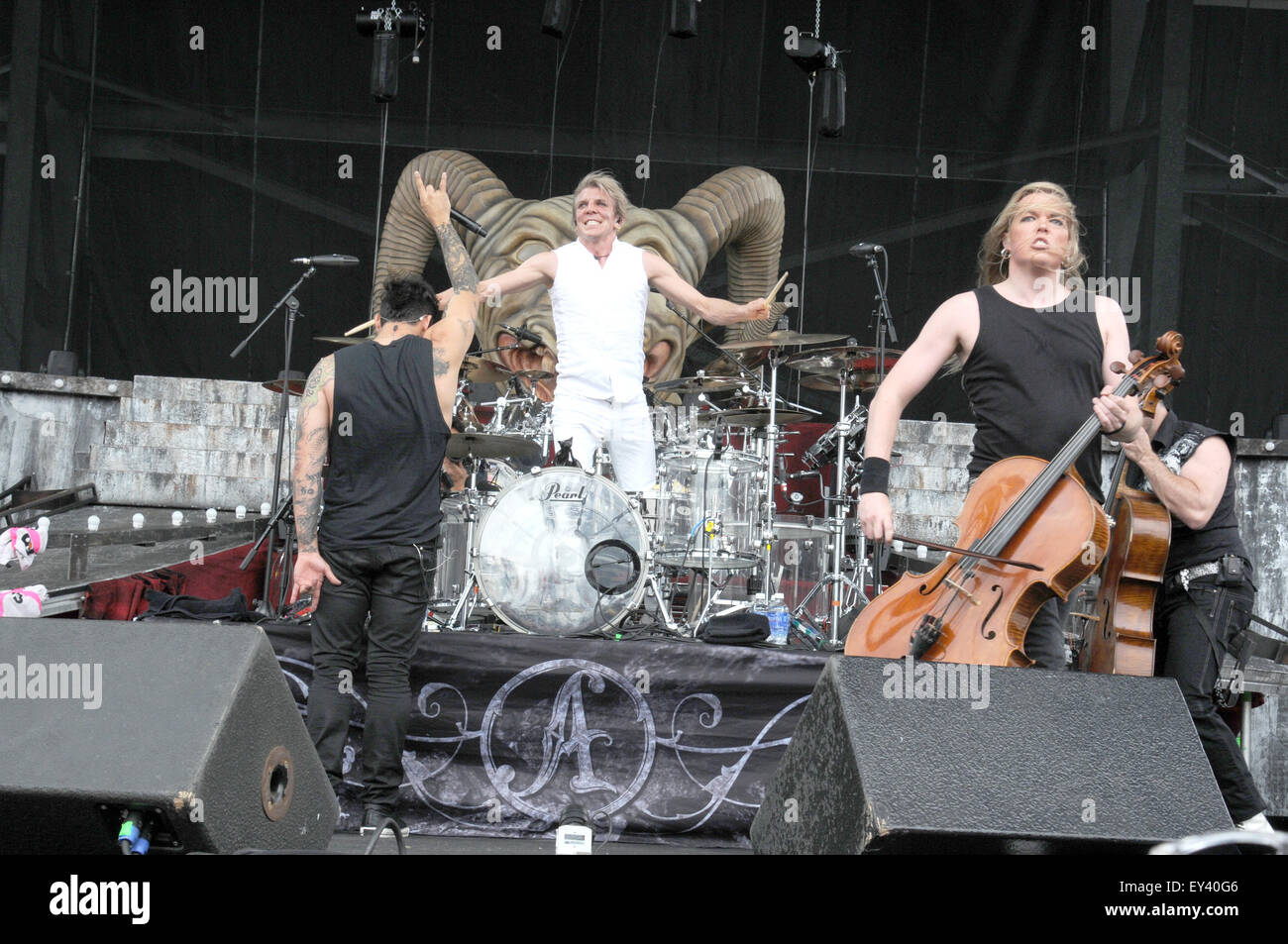 Rock on the Range Heavy Metal Music Festival, Mapfire Stadium, Columbus ...