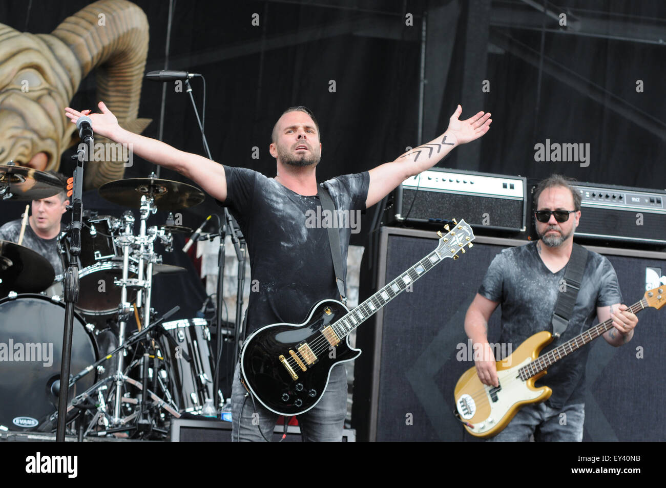 Rock on the Range Heavy Metal Music Festival, Mapfire Stadium, Columbus ...