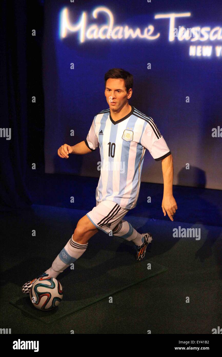 Messi Wax Statue