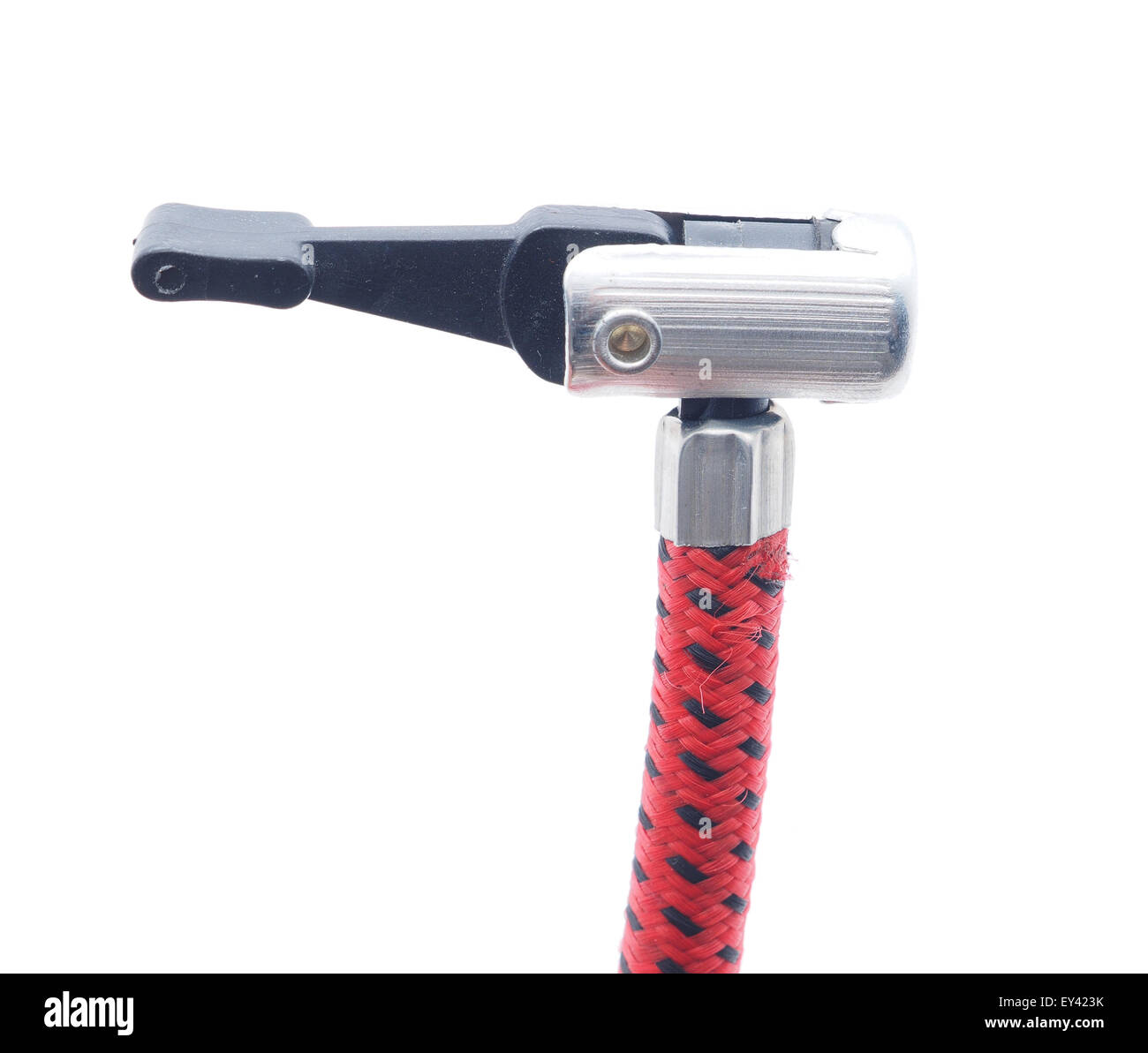 bicycle hose on a white background Stock Photo - Alamy