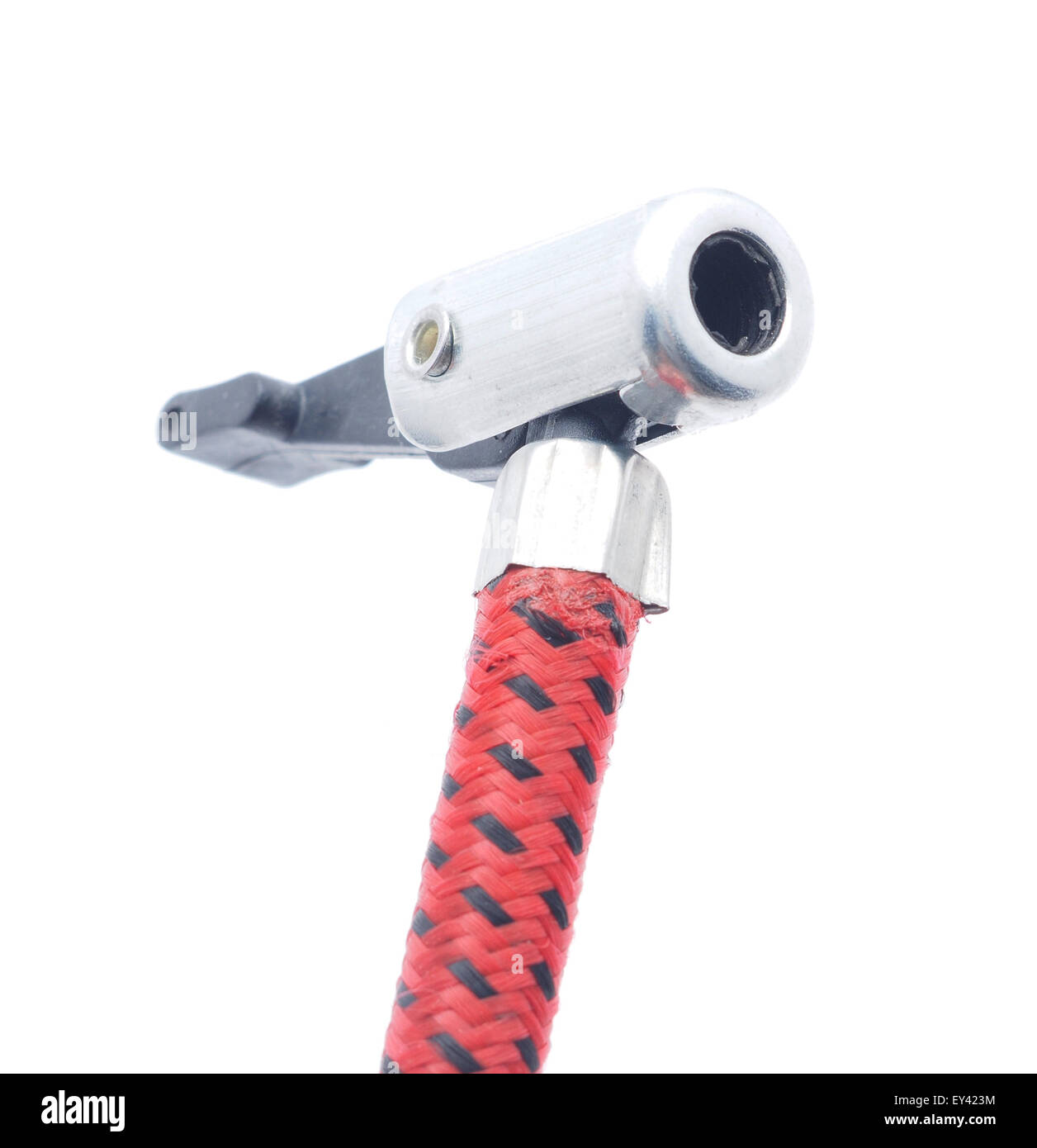 bicycle hose on a white background Stock Photo - Alamy