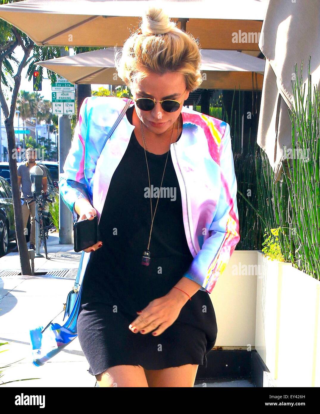 DJ Eva out and about in Beverly Hills Featuring: DJ Eva Where: Los ...