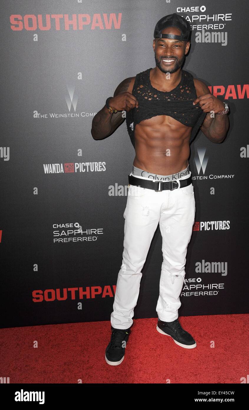 New York, NY, USA. 20th July, 2015. Tyson Beckford at arrivals for ...