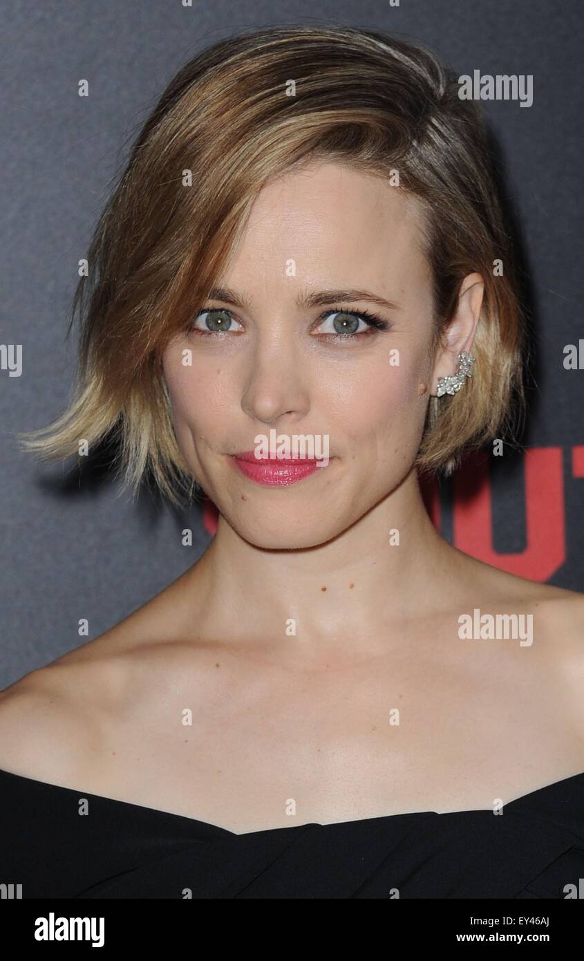 New York, NY, USA. 20th July, 2015. Rachel McAdams at arrivals for ...