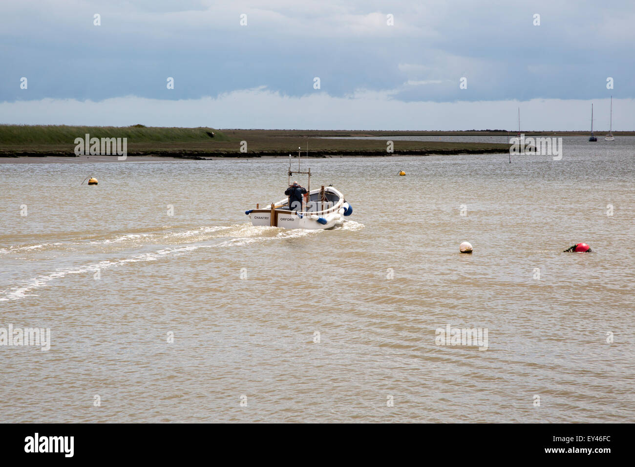 Boats on the River Ore at Orford, Suffolk, England, UK Stock Photo - Alamy