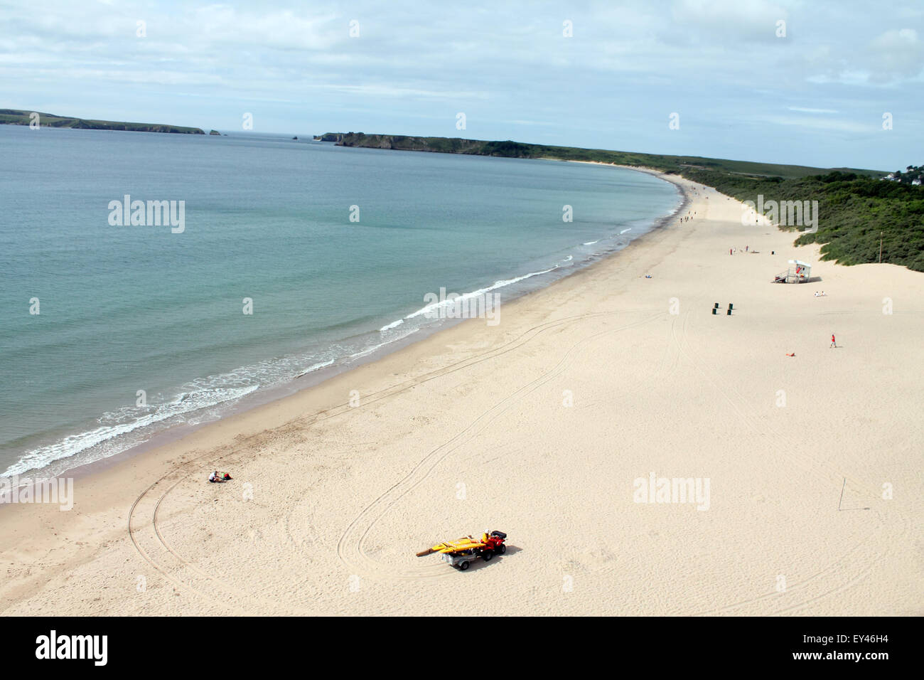 South Beach, Tenby, Pembrokeshire, Wales. UK Stock Photo - Alamy