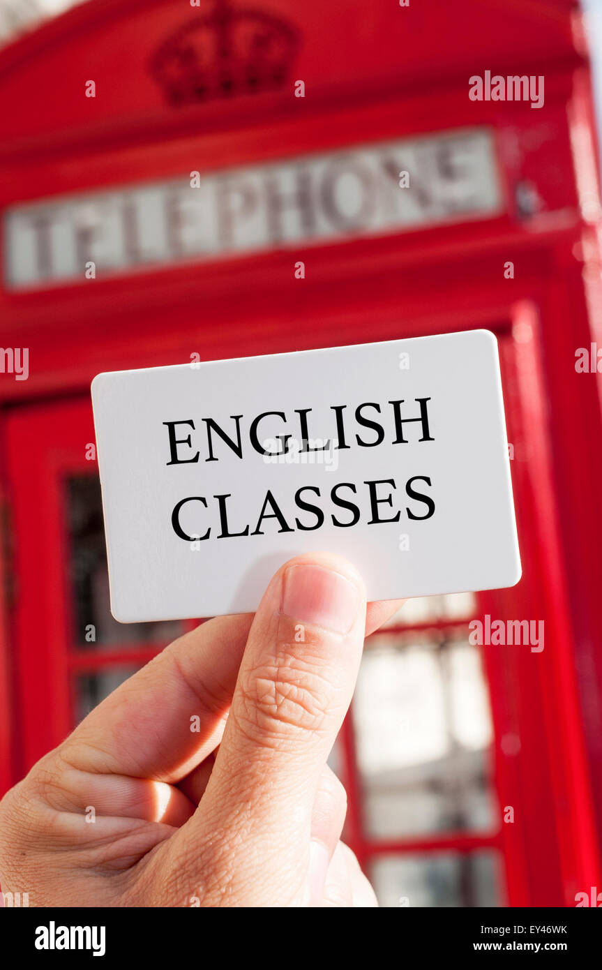 English classes hi-res stock photography and images - Alamy