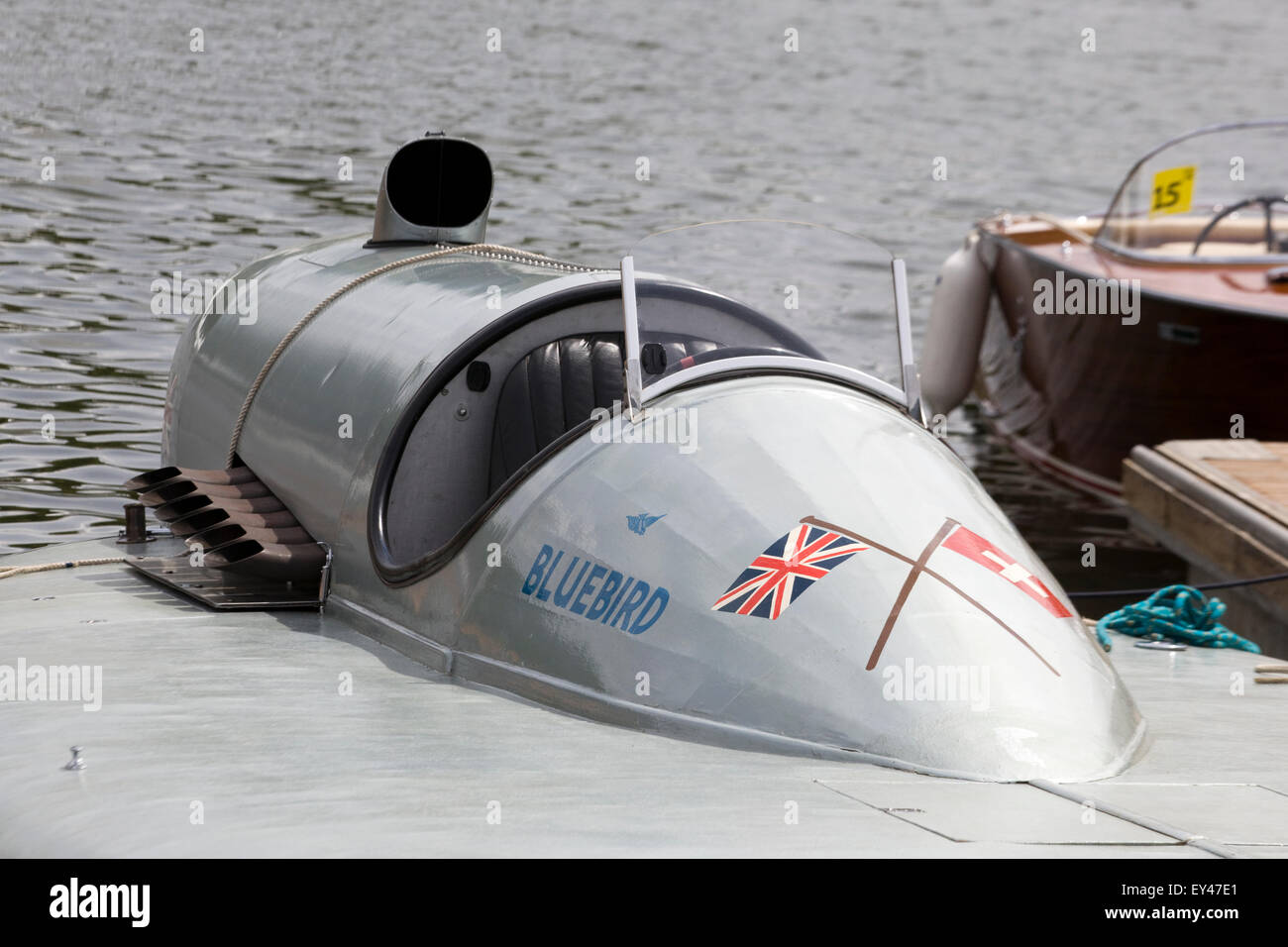 original Bluebird K3 water speed record hydroplane powerboat Henley-on ...