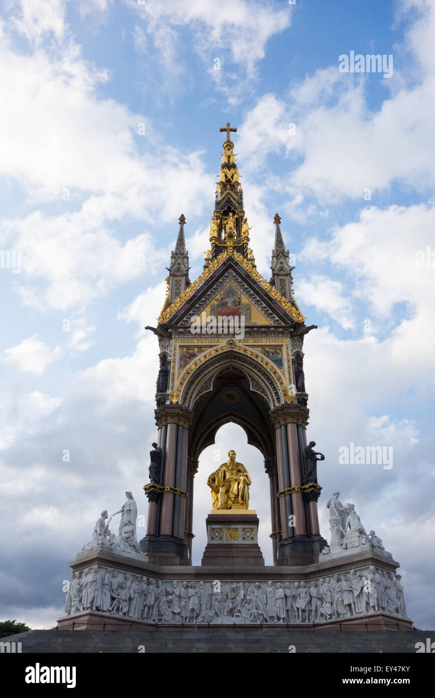 Albert Memorial, Kensington Gardens, London Stock Photo - Alamy