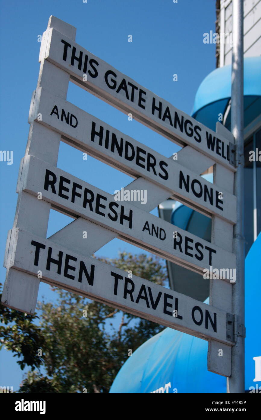 Laguna beach sign hi-res stock photography and images - Alamy