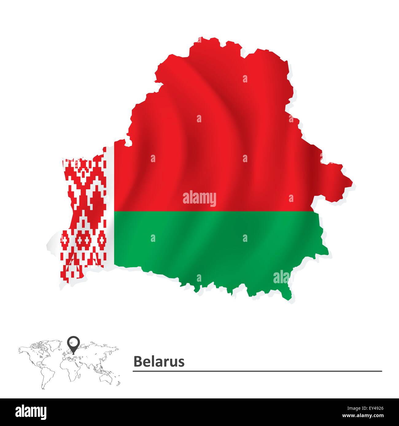 Map of belarus Stock Vector Images - Alamy