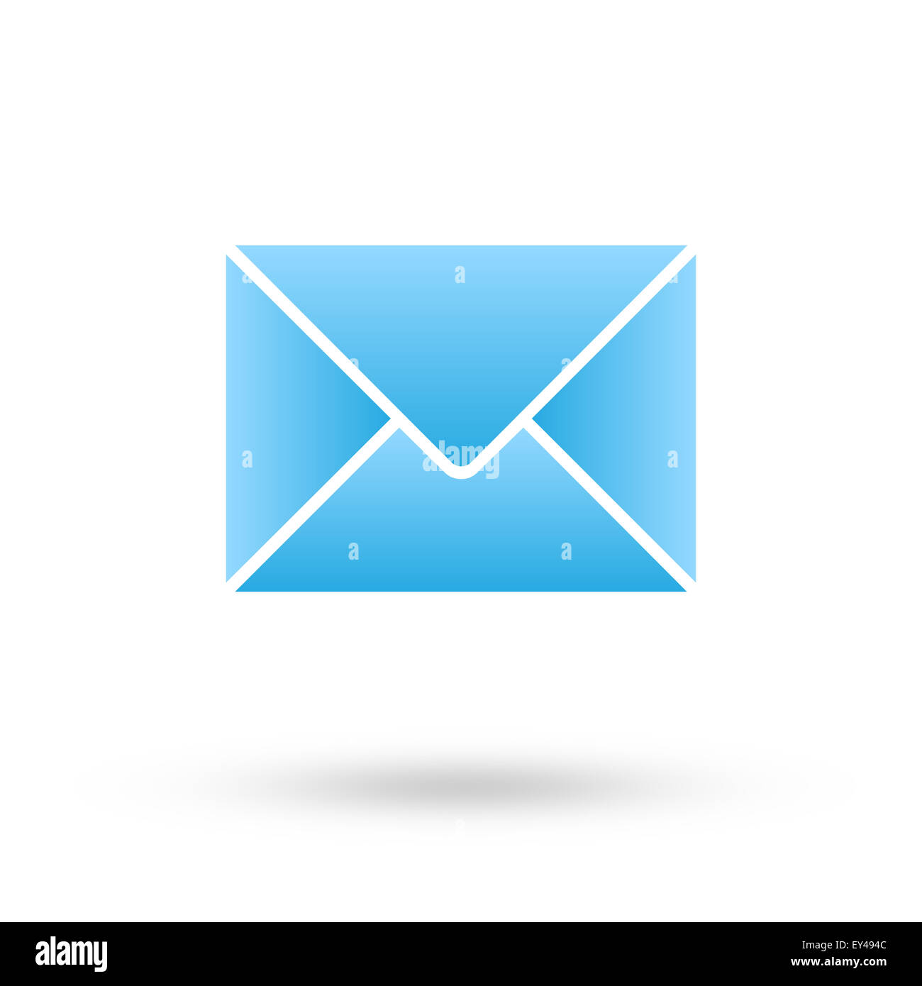 Envelope icon postal mail Cut Out Stock Images & Pictures - Alamy